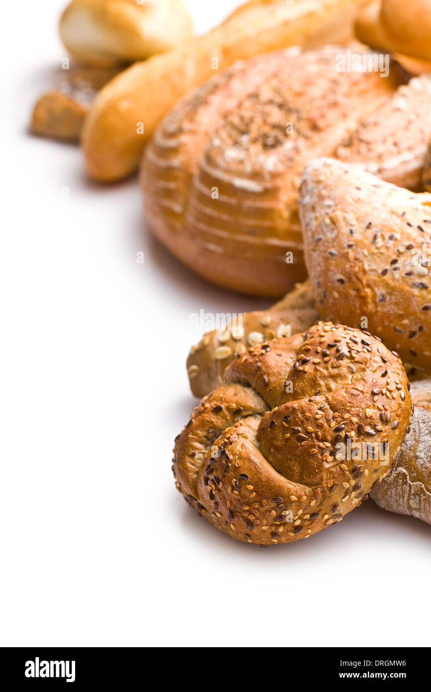 Various types bread rolls hi-res stock photography and images - Alamy