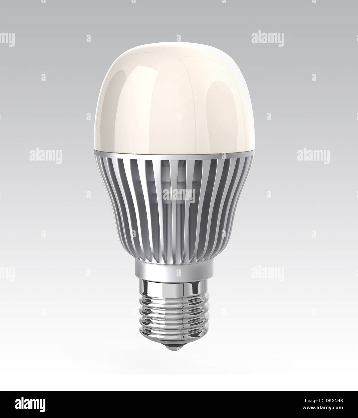 LED light bulb on gradient background Stock Photo - Alamy