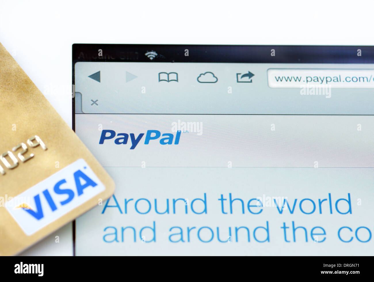 Paypal credit card hi-res stock photography and images - Alamy