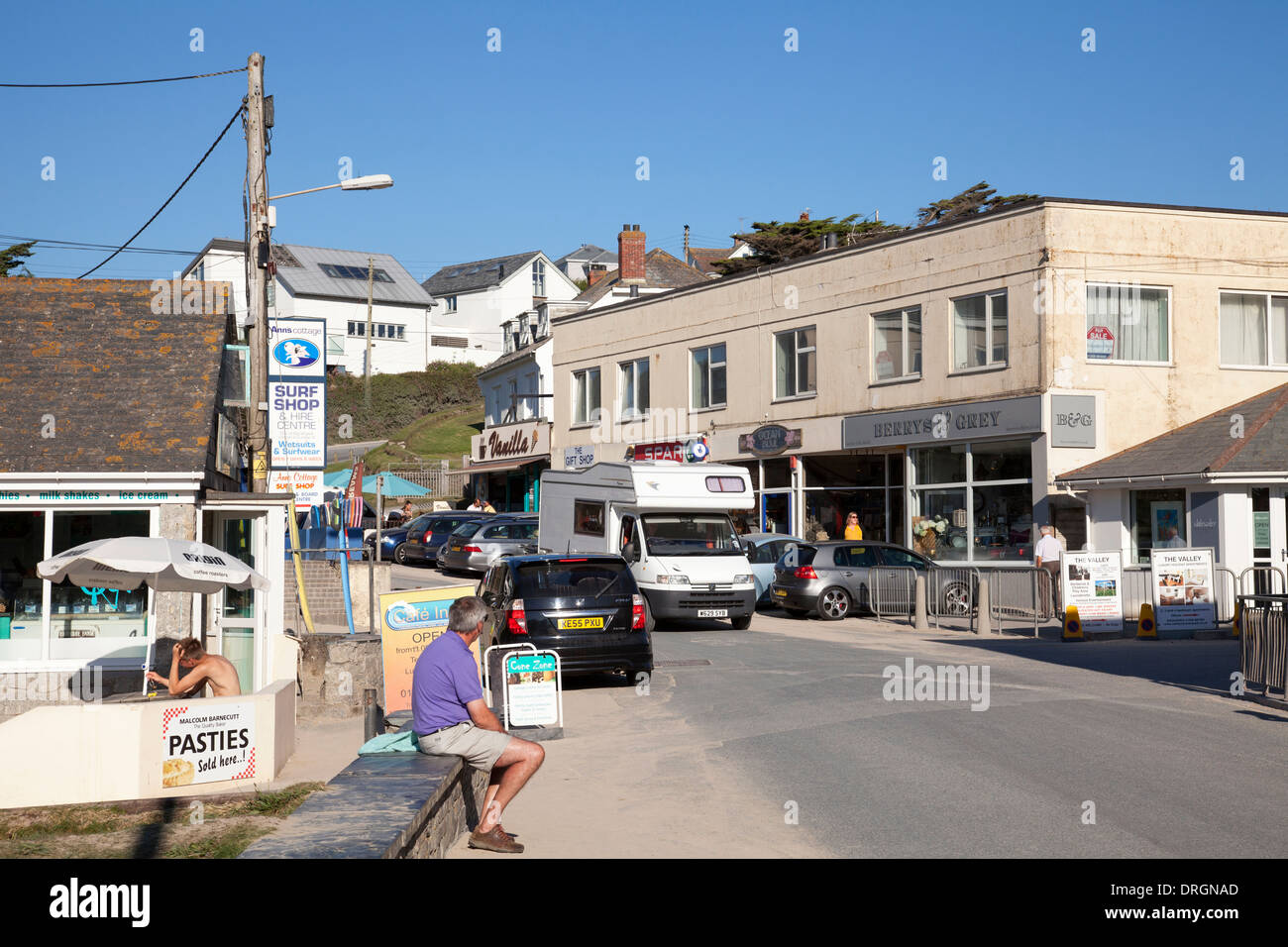 Polzeath Cornwall High Resolution Stock Photography and Images - Alamy