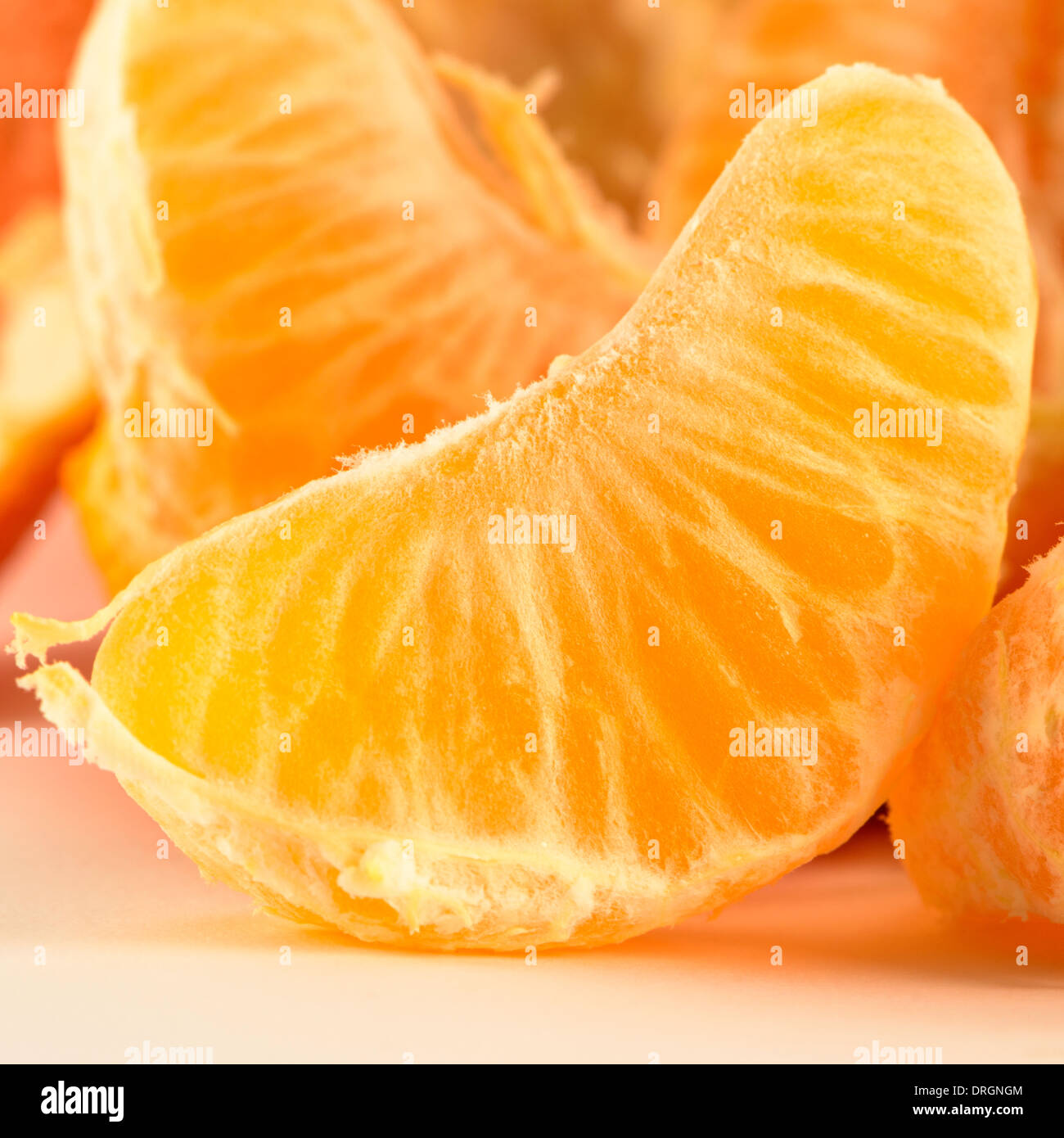Satsuma Segment up close Stock Photo - Alamy