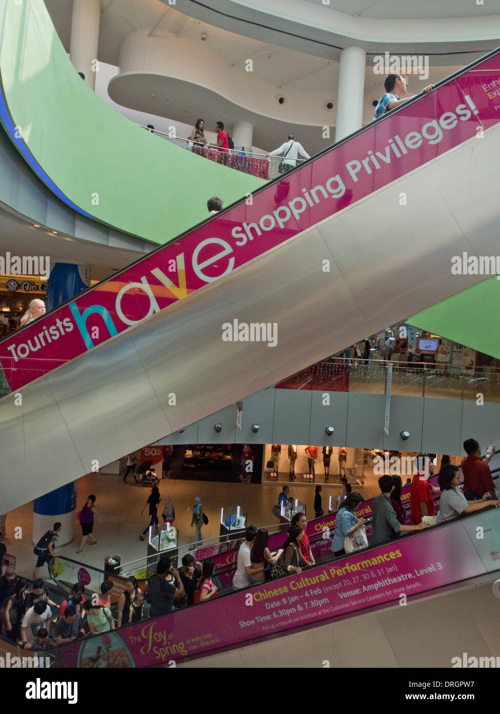 Shopping Mall In Sentosa Singapore High Resolution Stock Photography ...