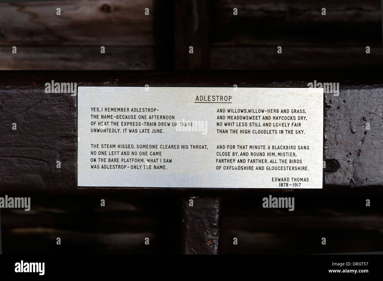 Edward thomas poem hi-res stock photography and images - Alamy