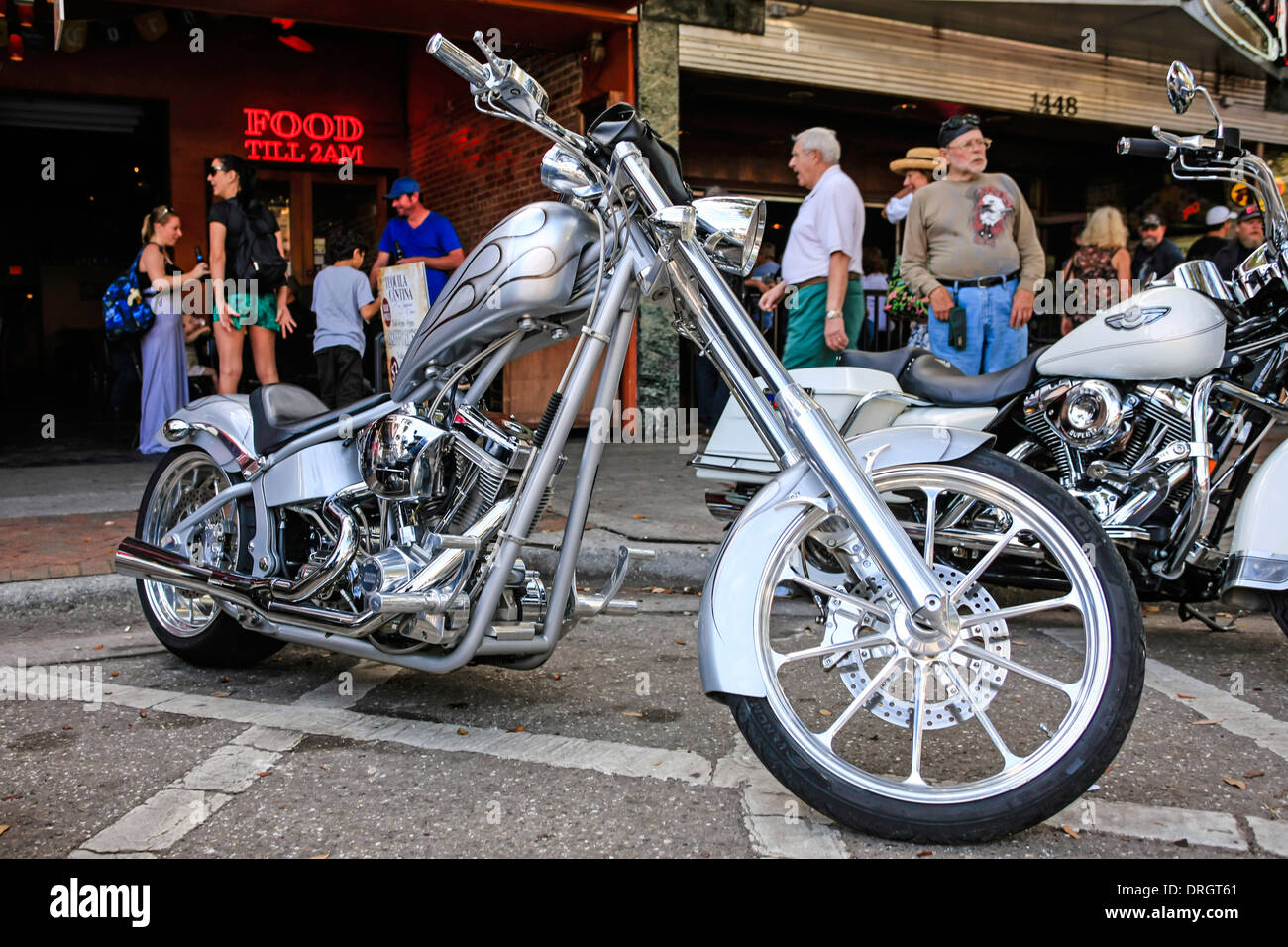 Thunder by the Bay motorcycle event in Sarasota Florida Stock Photo - Alamy