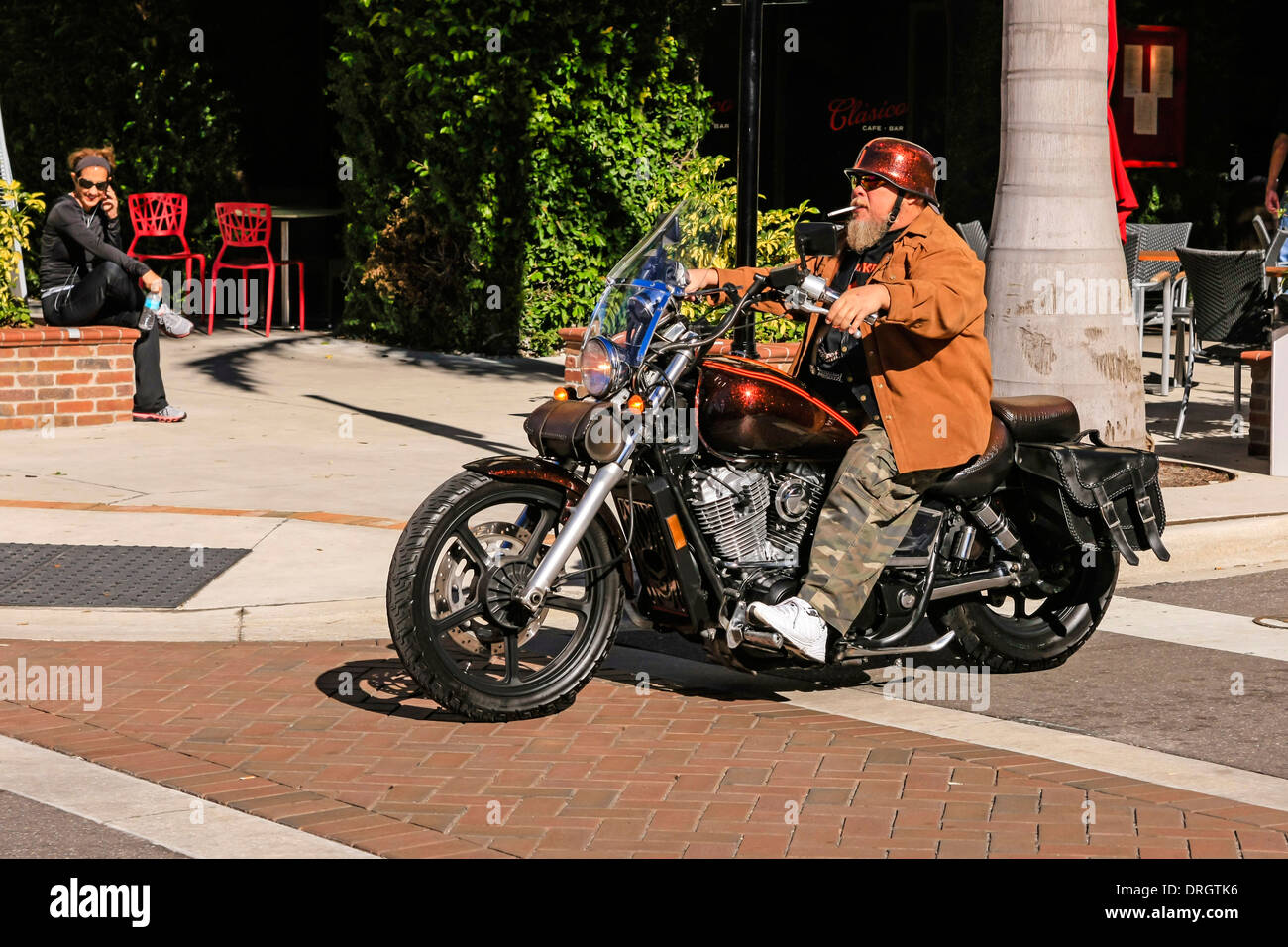 Thunder by the Bay motorcycle event in Sarasota Florida Stock Photo - Alamy