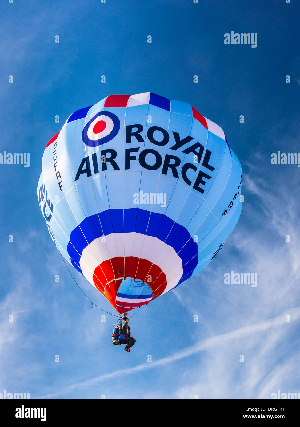 Royal Air Force hot air balloon, UK Stock Photo - Alamy