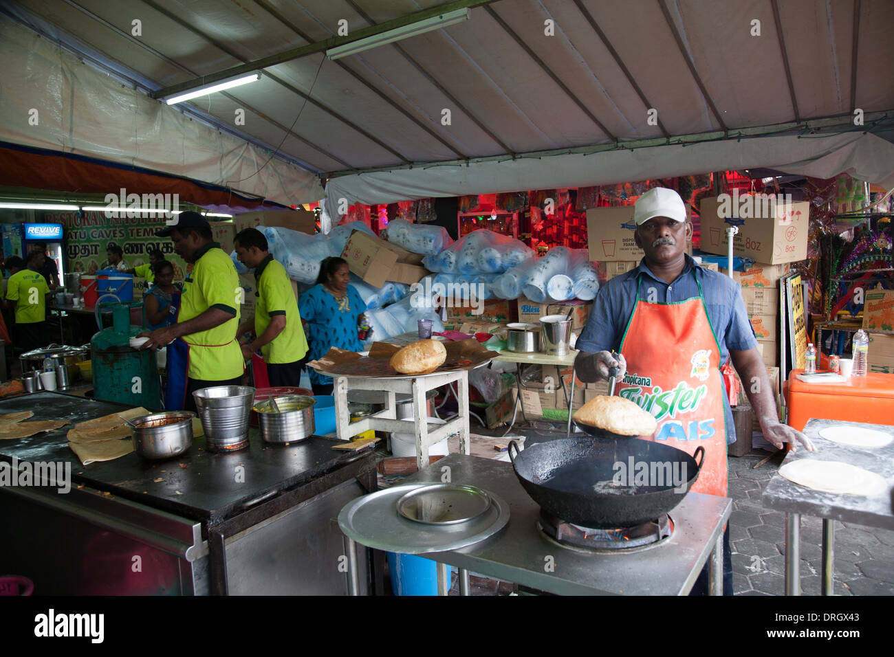Food for sale during the Thaipusam Festival at the batu caves Kuala ...