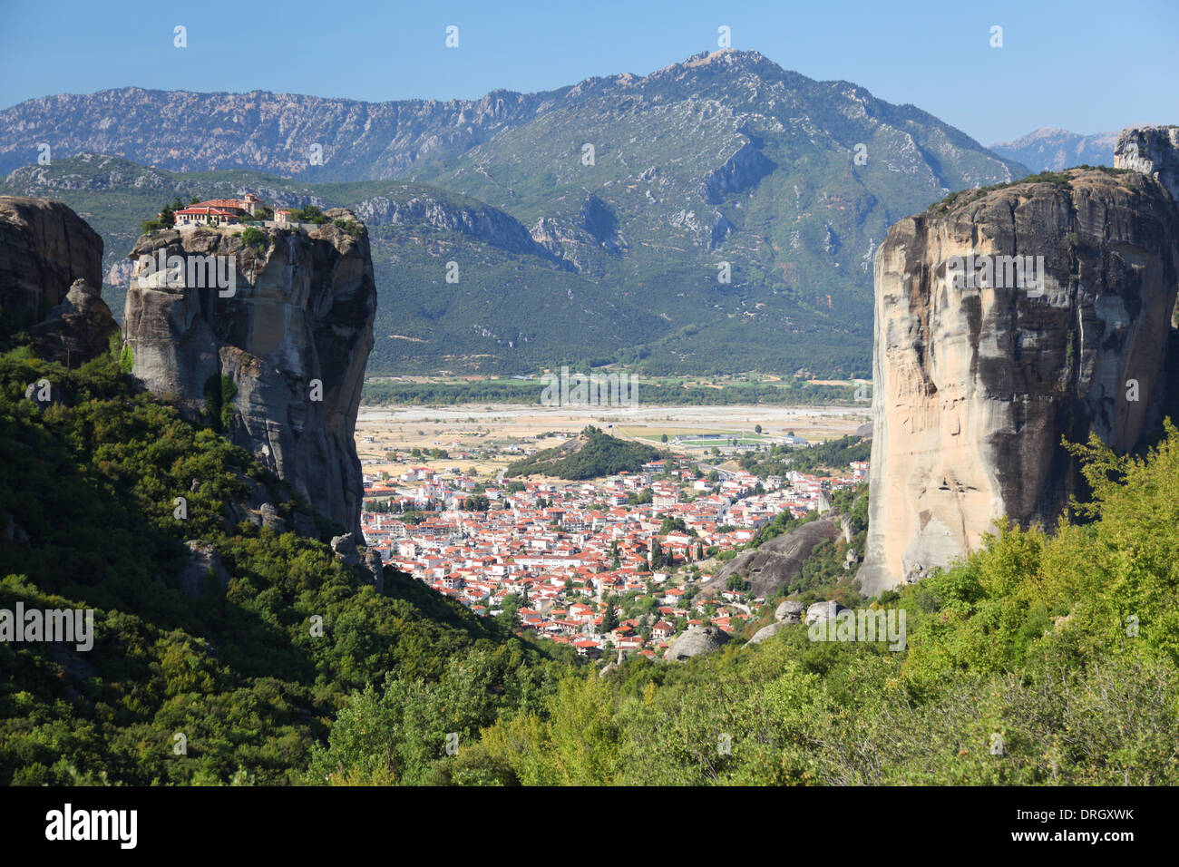 Meteora in Greece Stock Photo - Alamy