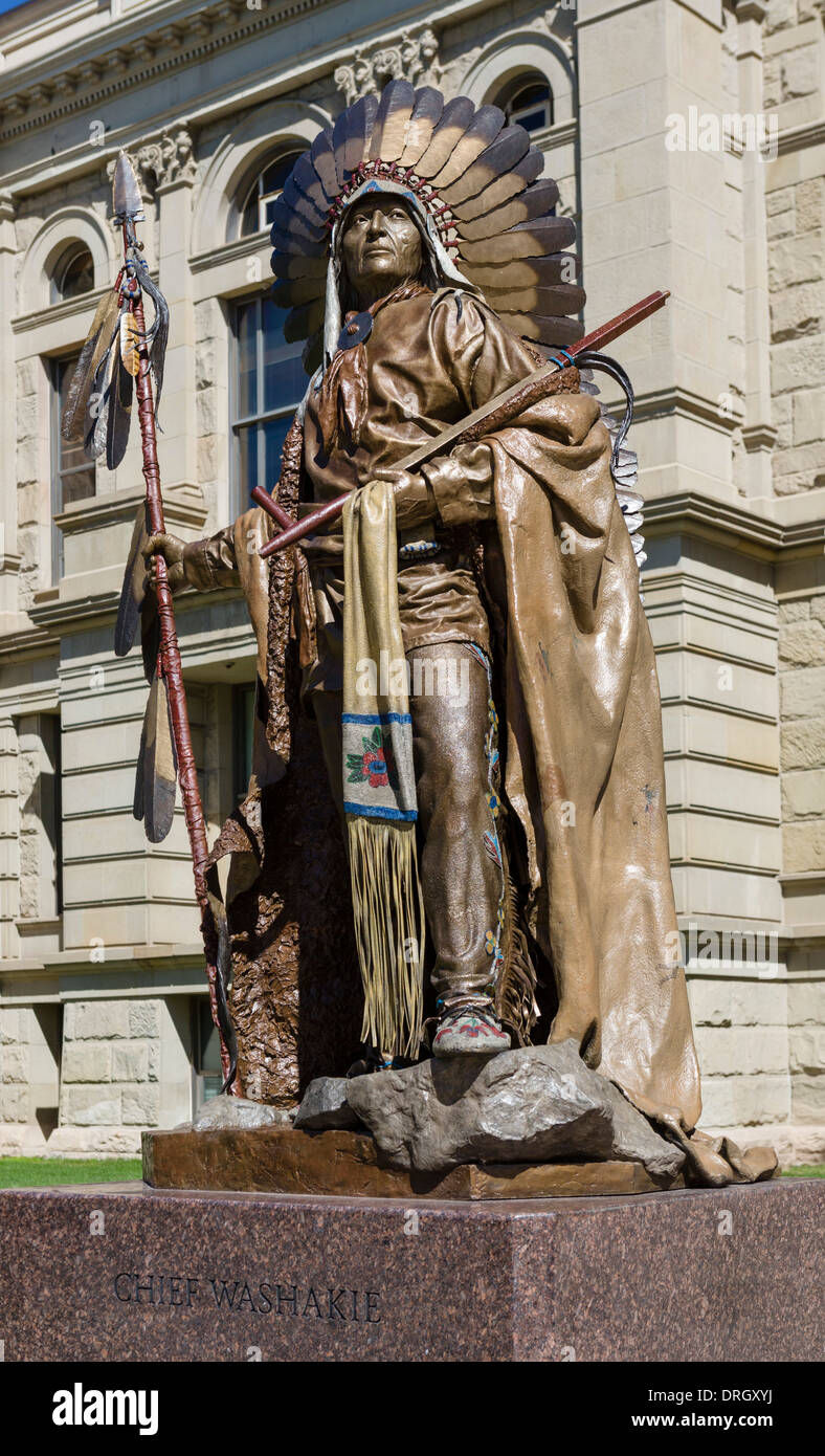 Washakie statue hi-res stock photography and images - Alamy