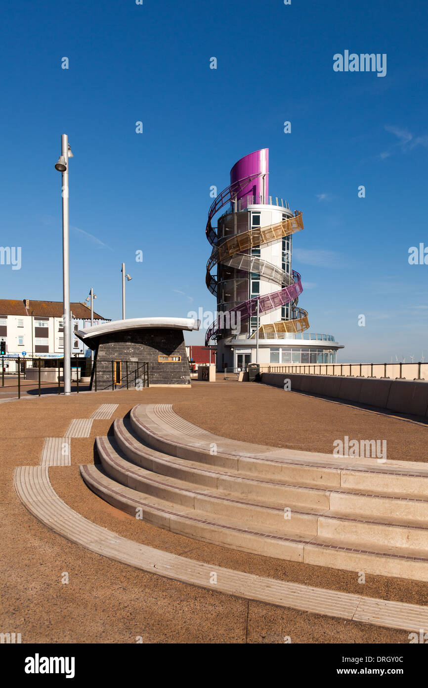 Redcar Vertical Pier, Cleveland, England Stock Photo - Alamy
