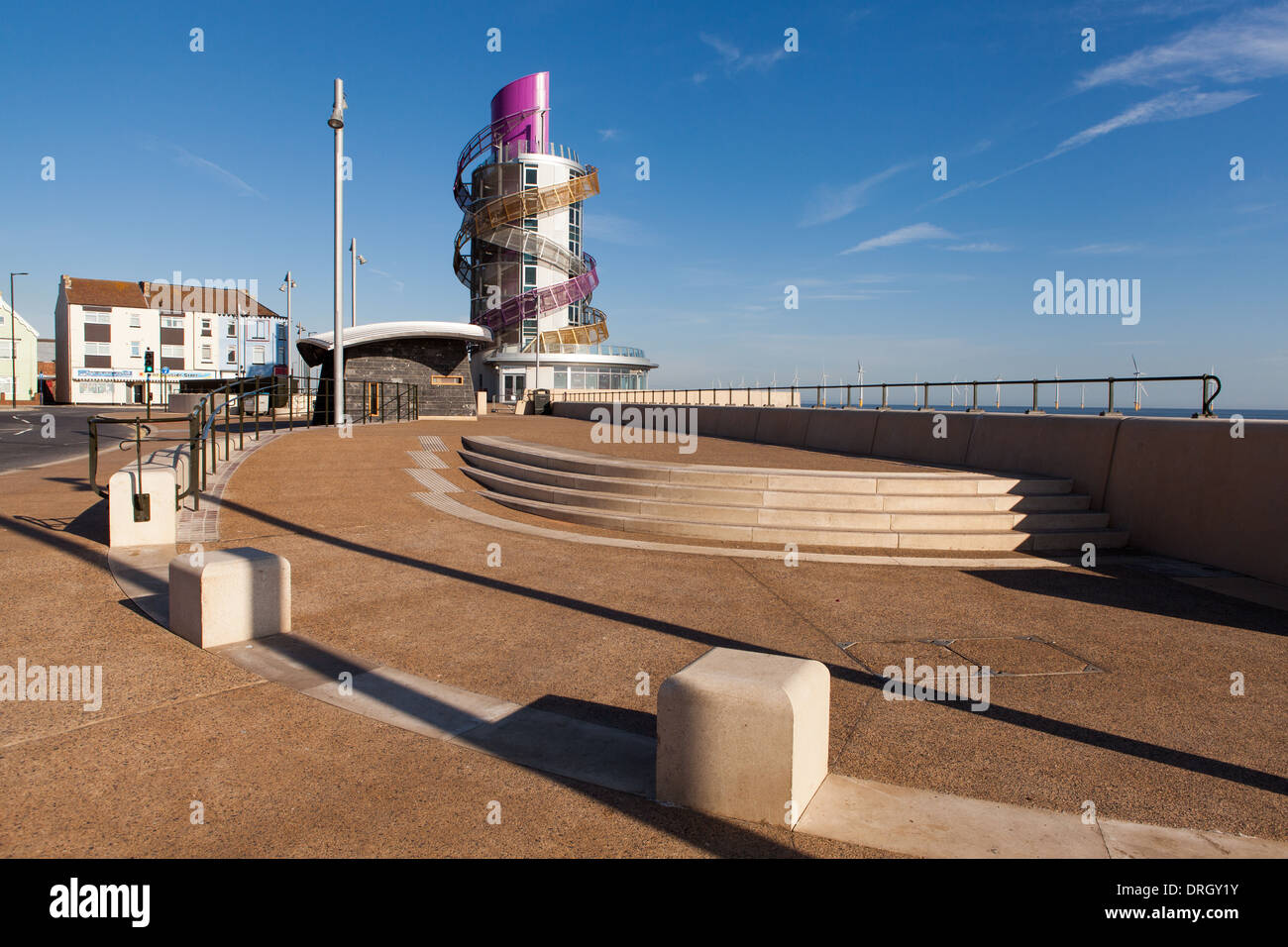Redcar Vertical Pier, Cleveland, England Stock Photo - Alamy