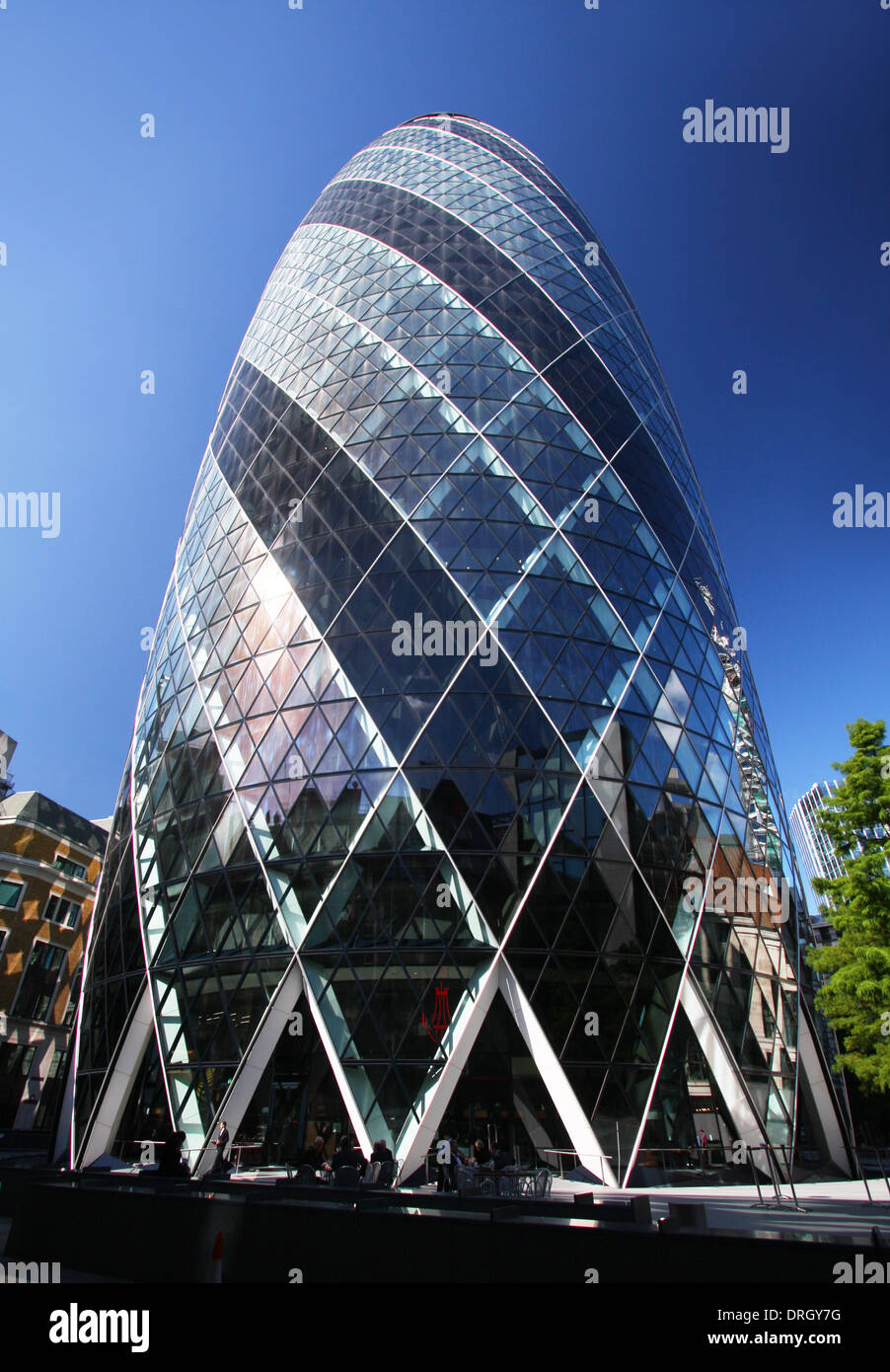 The Gherkin building in London Stock Photo - Alamy