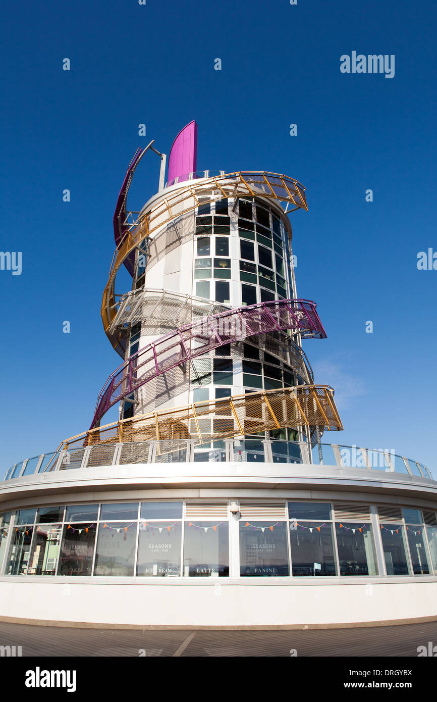 Redcar Vertical Pier, Cleveland, England Stock Photo - Alamy