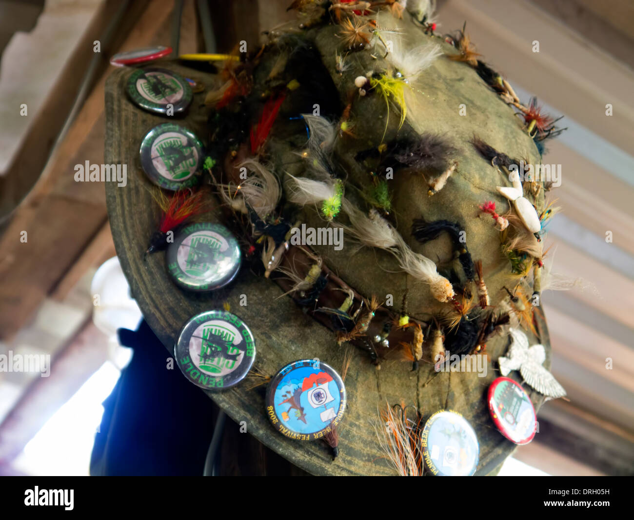 Flyfishing hat hi-res stock photography and images - Alamy