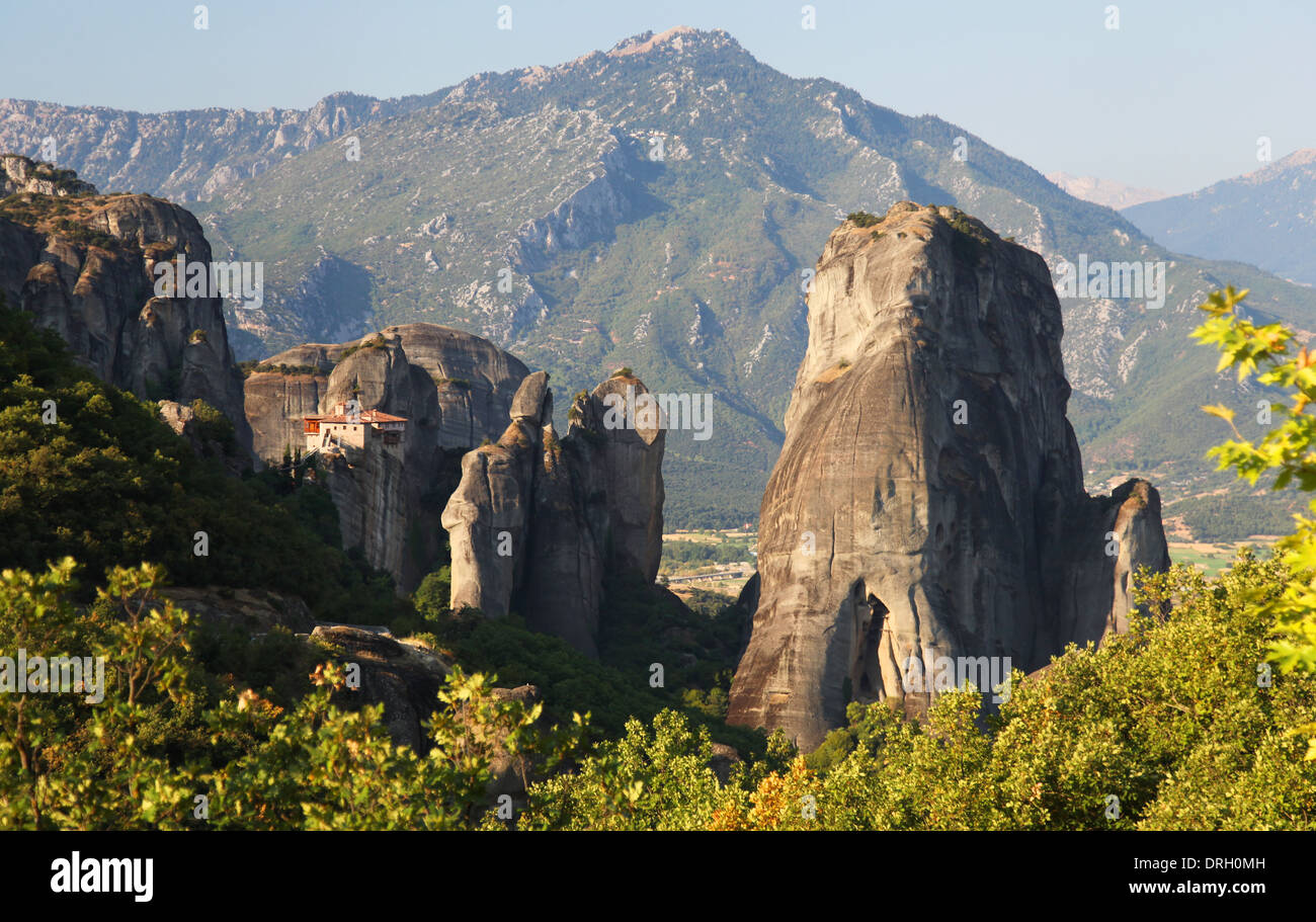 Meteora in Greece Stock Photo - Alamy