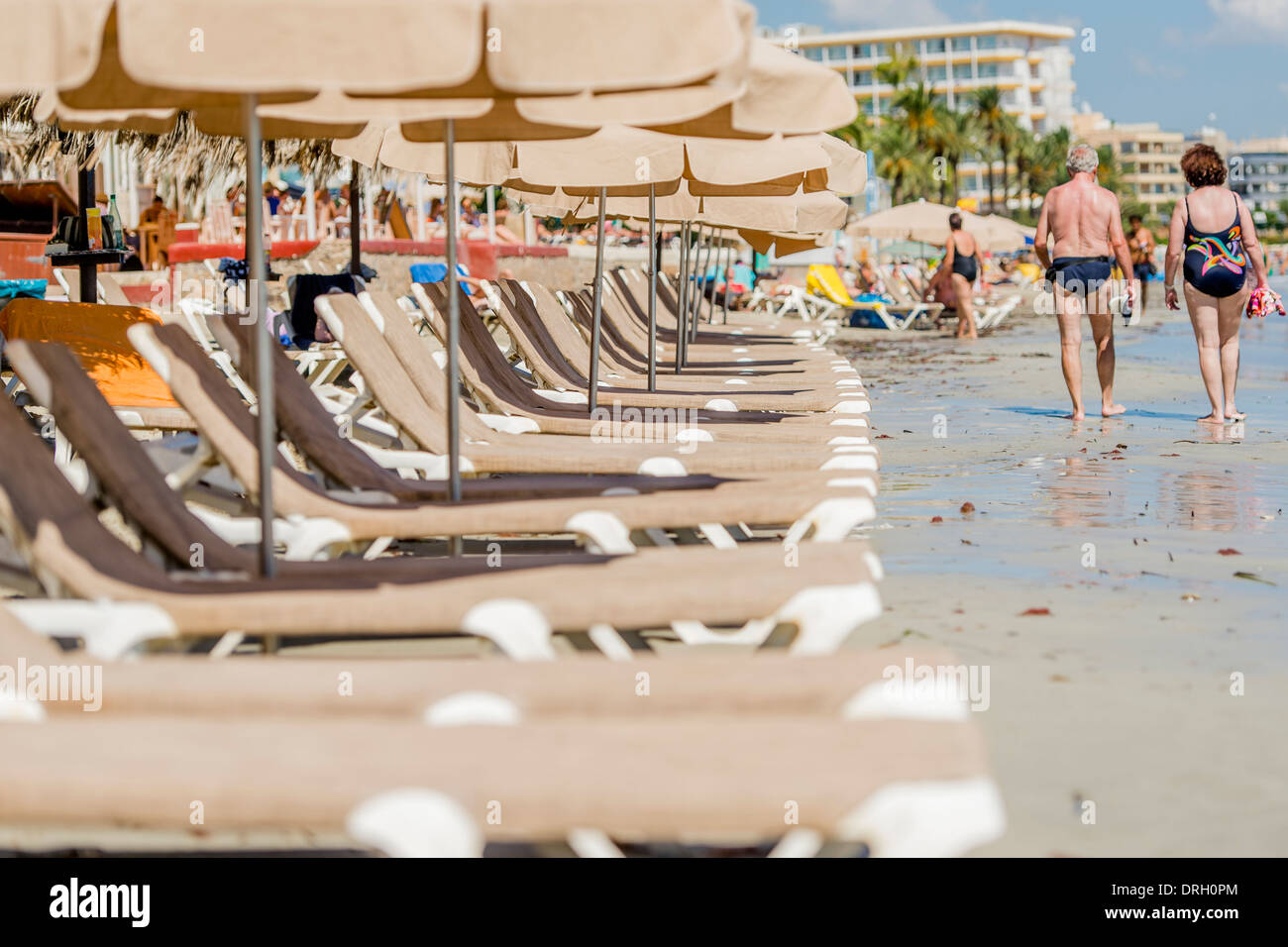 Platja d’en Bossa, Ibiza, Spanien - Platja d’en Bossa , Ibiza, Spain ...