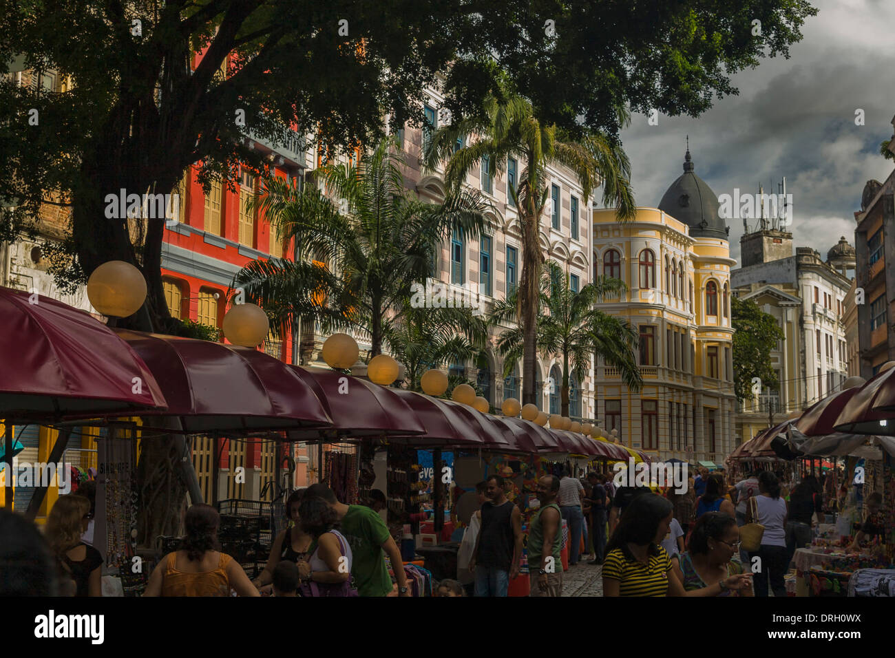 Street market , Recife-PE Brasil Stock Photo - Alamy