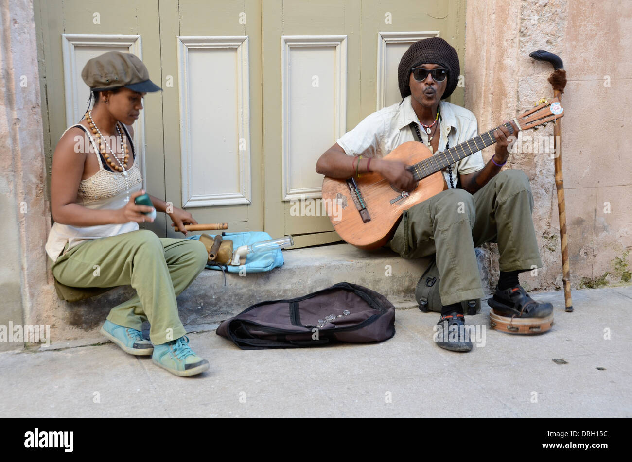 Sitting busking singing hi-res stock photography and images - Alamy