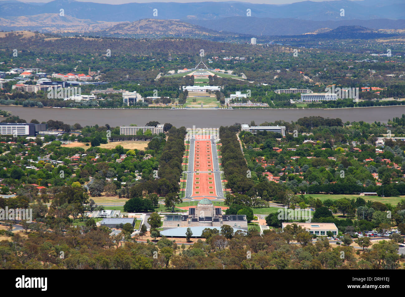 Australian Parliament house in Canberra Stock Photo - Alamy