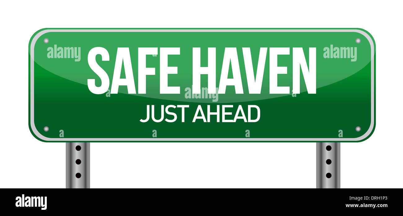 Safe haven sign hi-res stock photography and images - Alamy