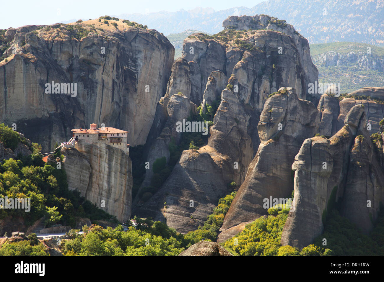 Meteora in Greece Stock Photo - Alamy