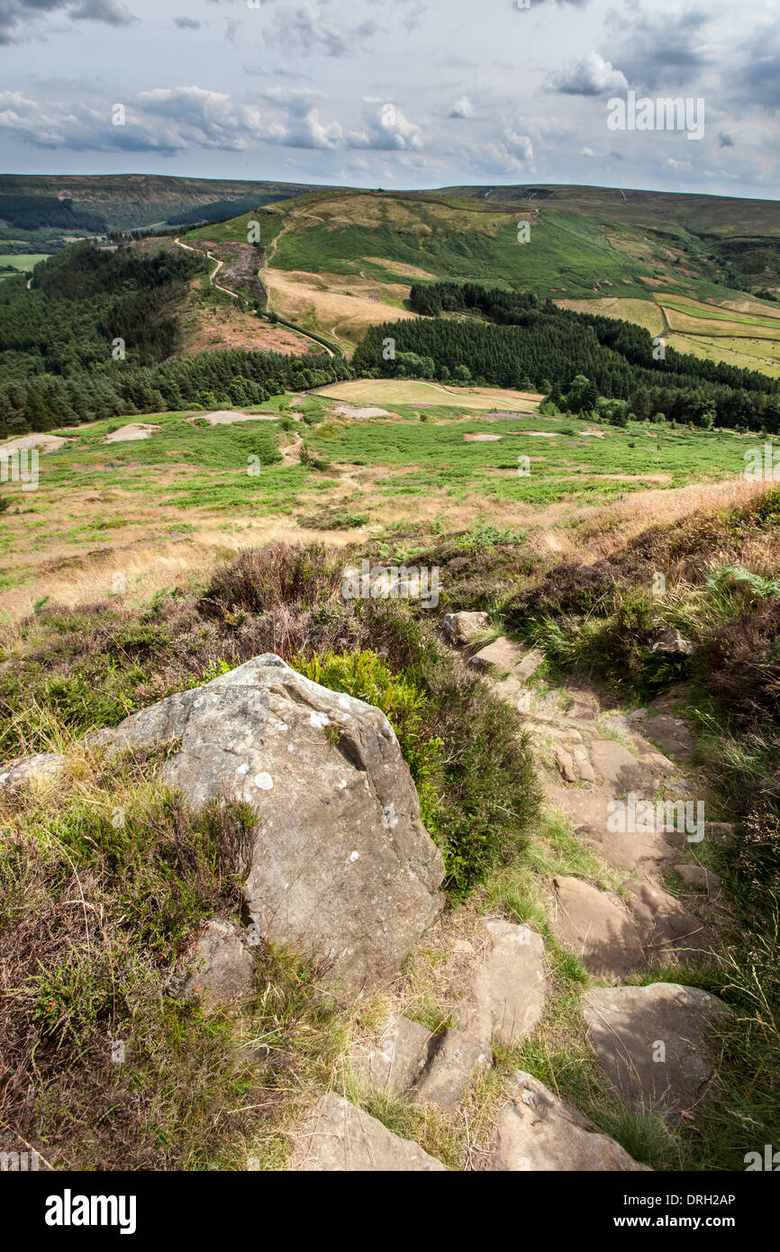 Urra Moor from Hasty Bank, North Yorkshire, England Stock Photo - Alamy