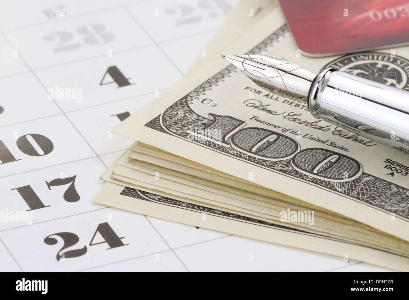 Money calendar sign hi-res stock photography and images - Alamy