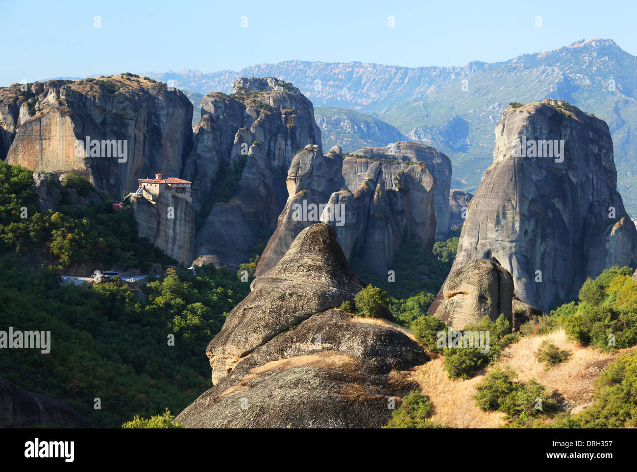 Meteora in Greece Stock Photo - Alamy