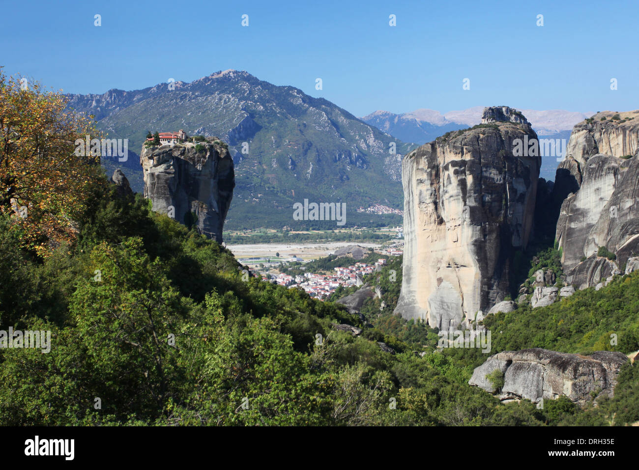 Meteora in Greece Stock Photo - Alamy