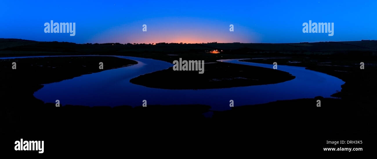 View meandering river cuckmere haven hi-res stock photography and ...