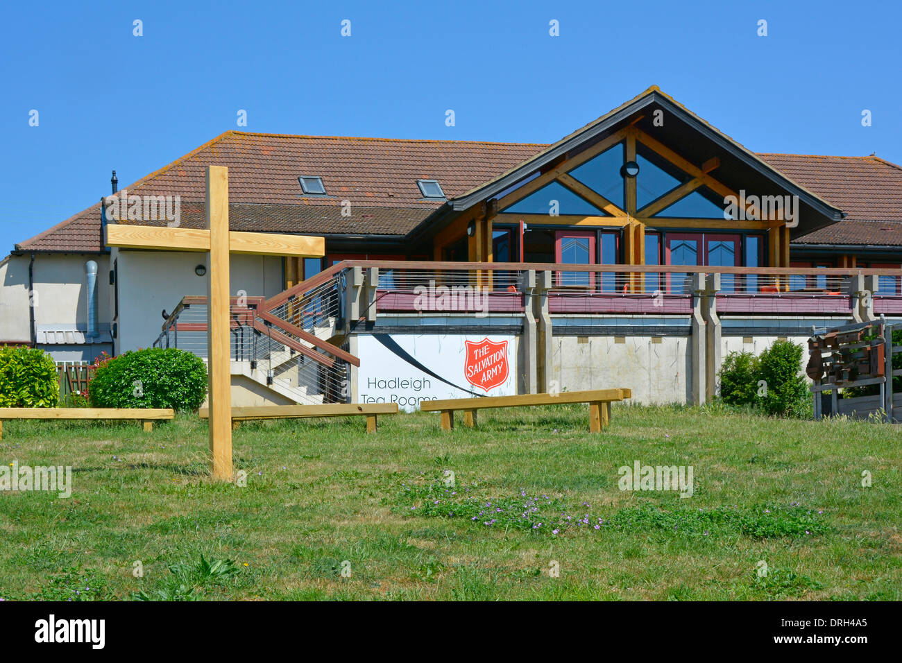 Tea rooms at The Salvation Army Hadleigh Farm training centre Stock ...