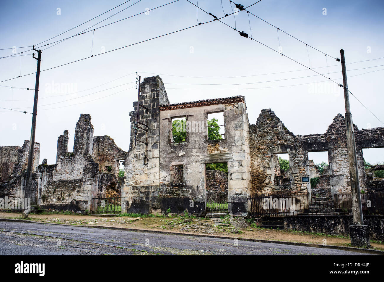 Oradour-sur-Glane, France (Oradour sur Glane) Europe Stock Photo - Alamy