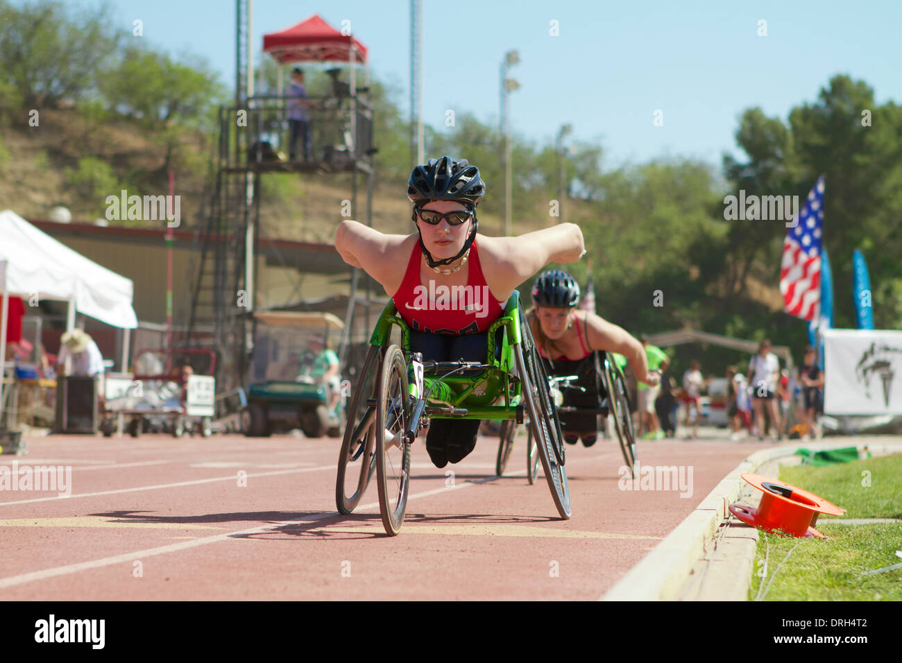 Female wheelchair race hi-res stock photography and images - Alamy