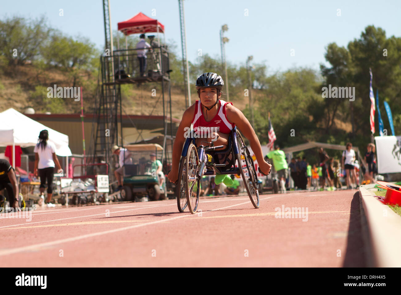 Wheelchair female athlete hi-res stock photography and images - Alamy