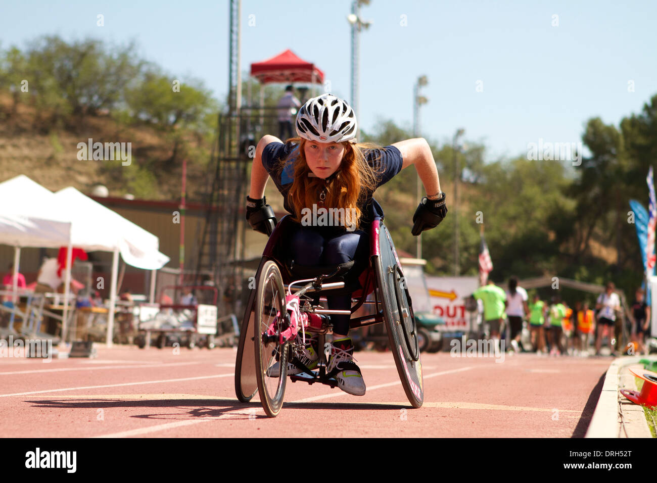 Wheelchair racing usa hi-res stock photography and images - Alamy