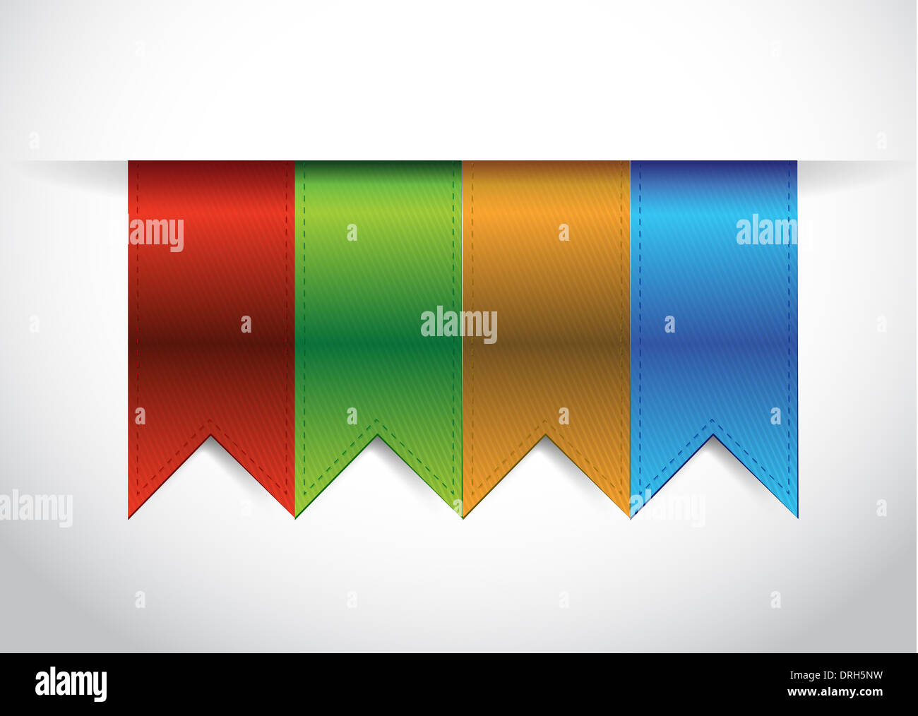 color banners illustration design over a white background Stock Photo ...