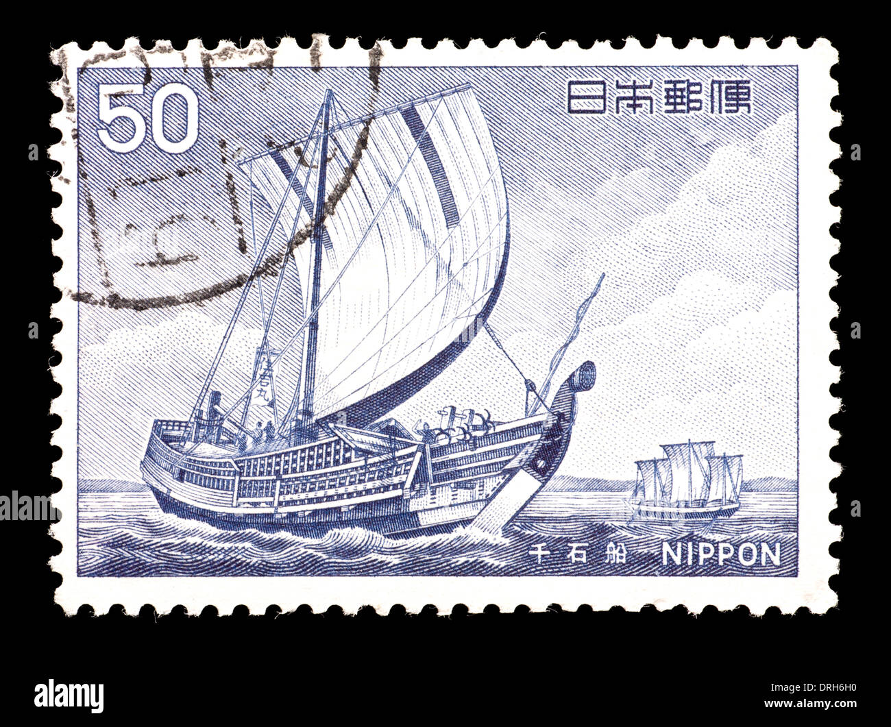 Postage Stamp From Japan Depicting High Resolution Stock Photography ...