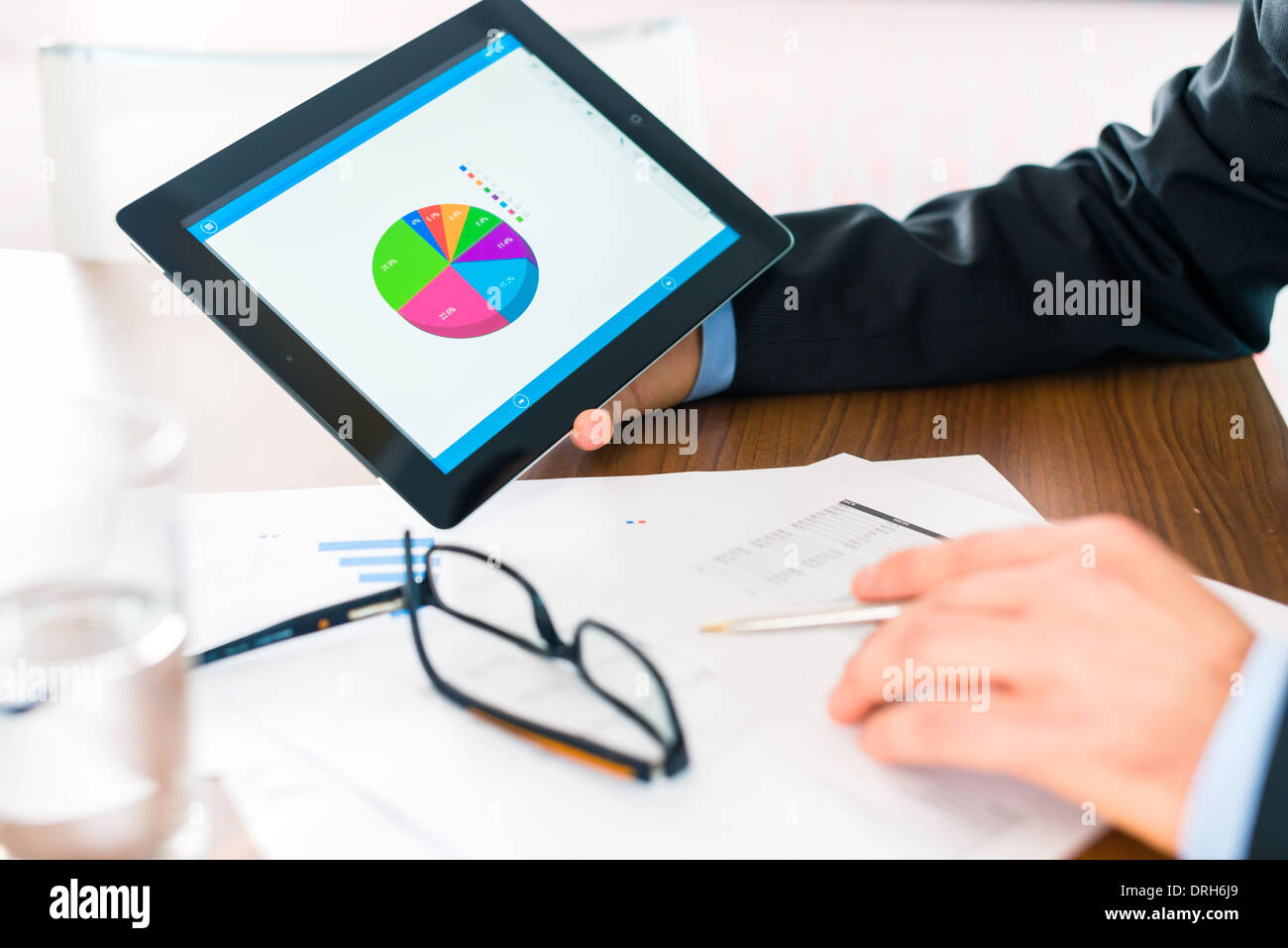 Banker boss financial manager hi-res stock photography and images - Alamy