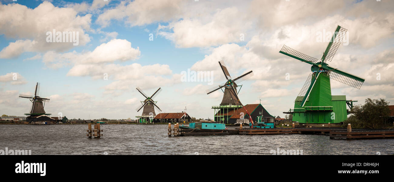 Windmill amsterdam hi-res stock photography and images - Alamy