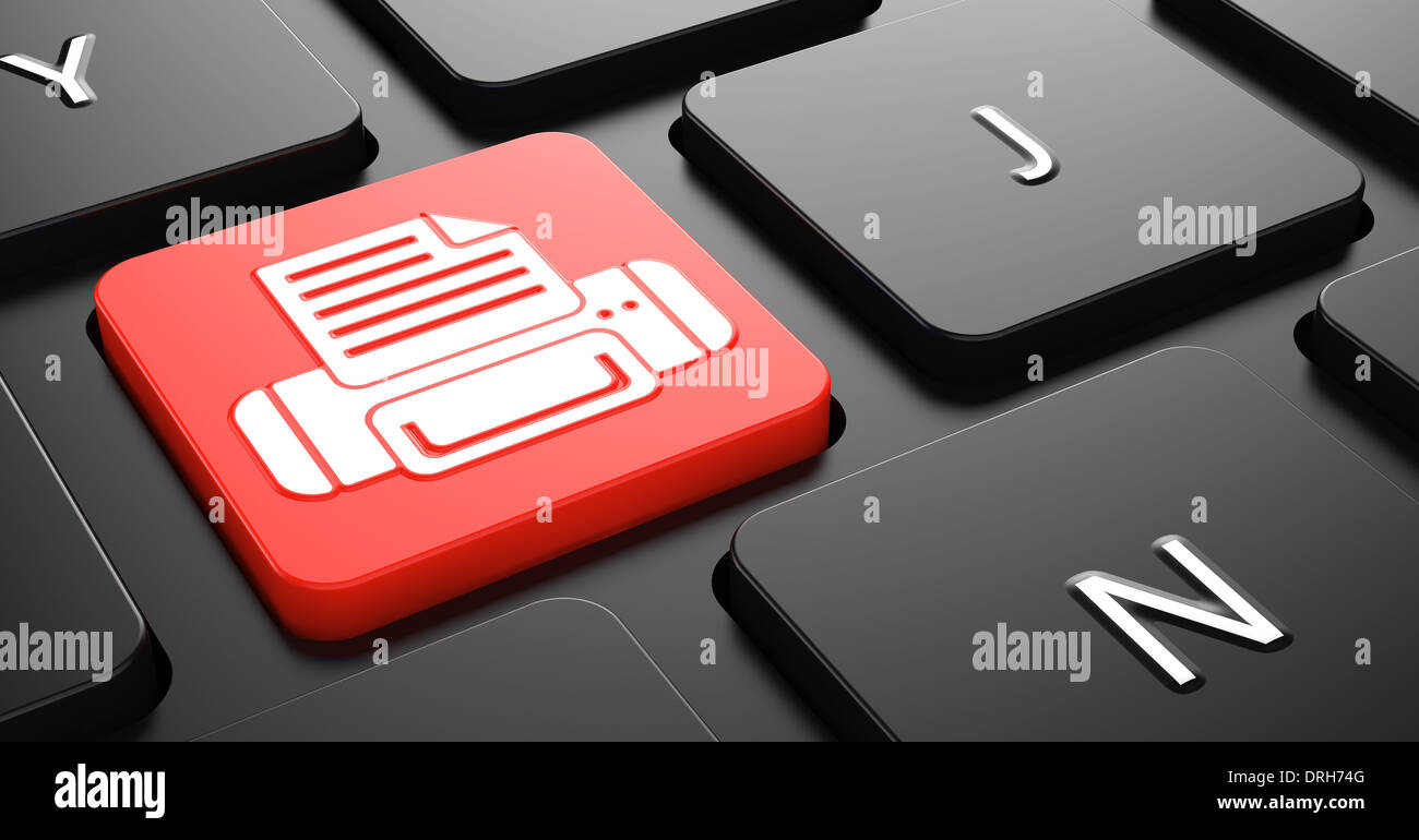 Print on the keyboard hi-res stock photography and images - Alamy