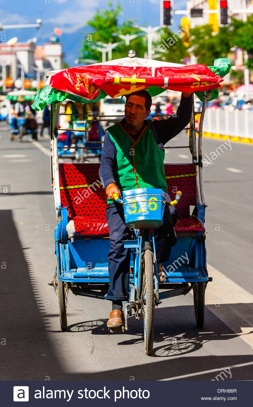 Rickshaw China Stock Photos & Rickshaw China Stock Images - Alamy