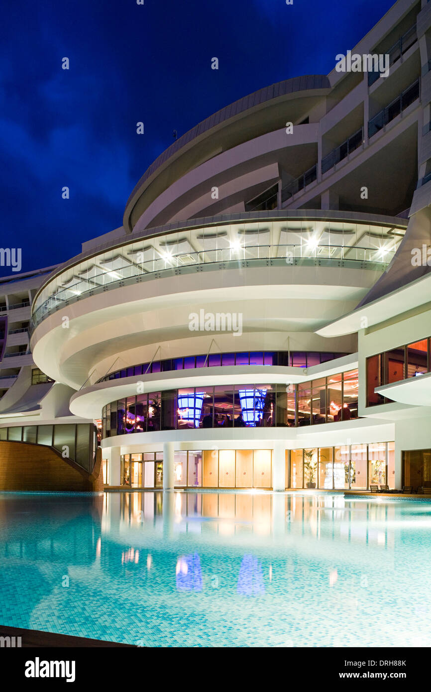 Pool views of the Cornelia Diamond, Turkey Stock Photo - Alamy