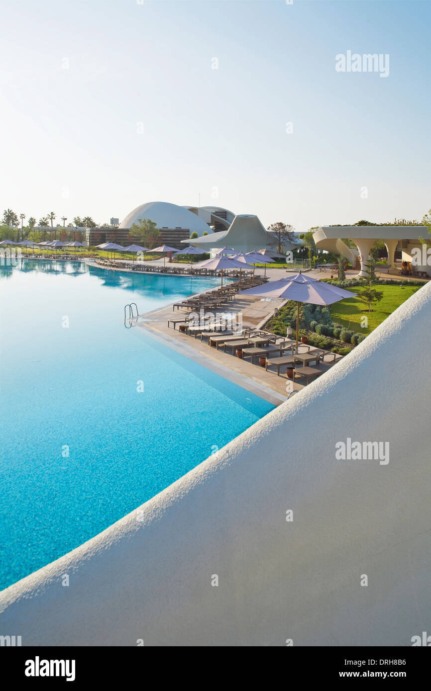 Pool views of the Cornelia Diamond, Turkey Stock Photo - Alamy