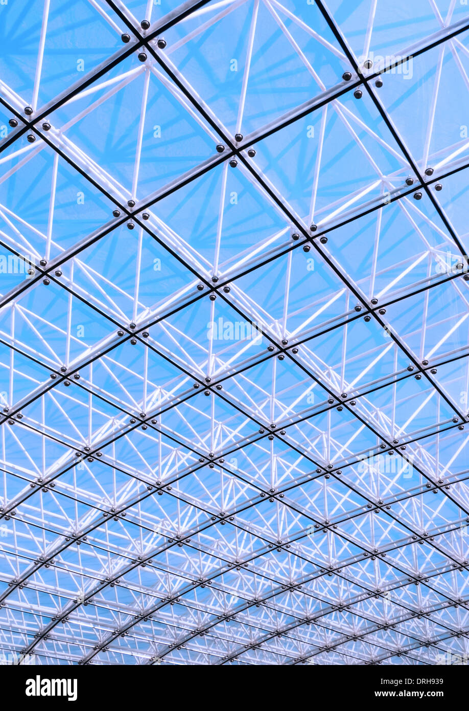 Colorful geometric abstract background in perspective Stock Photo - Alamy