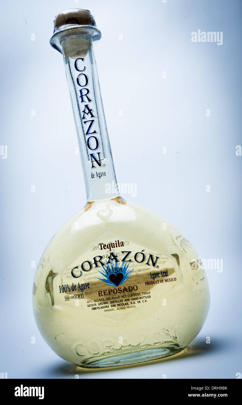 Tequila, Jalisco, Mexico. 22nd July, 2013. Tequila Corazon Reposado ...