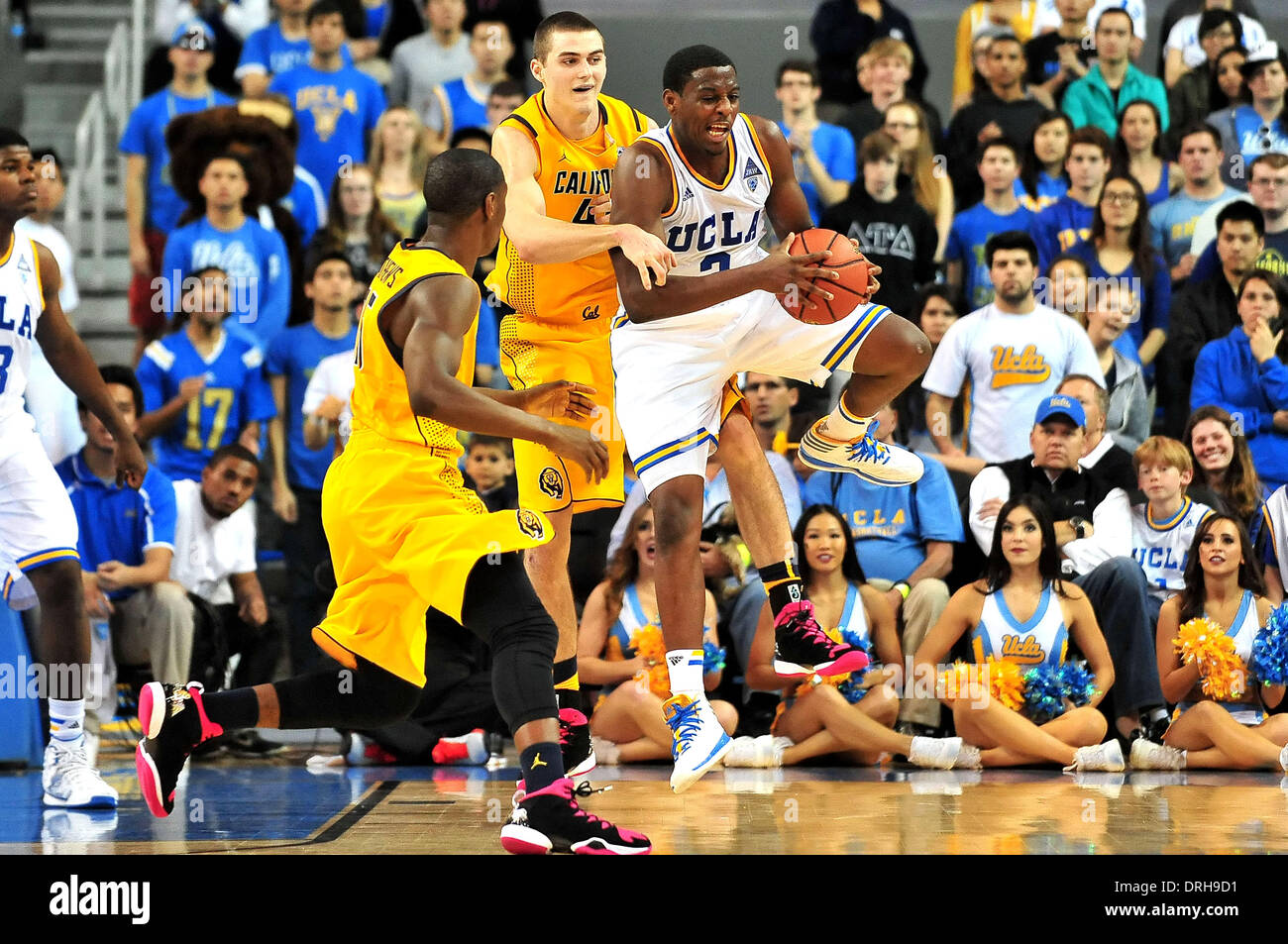 Los Angeles, CA, USA. 26th Jan, 2014. UCLA Bruins guard Jordan Adams #3 ...