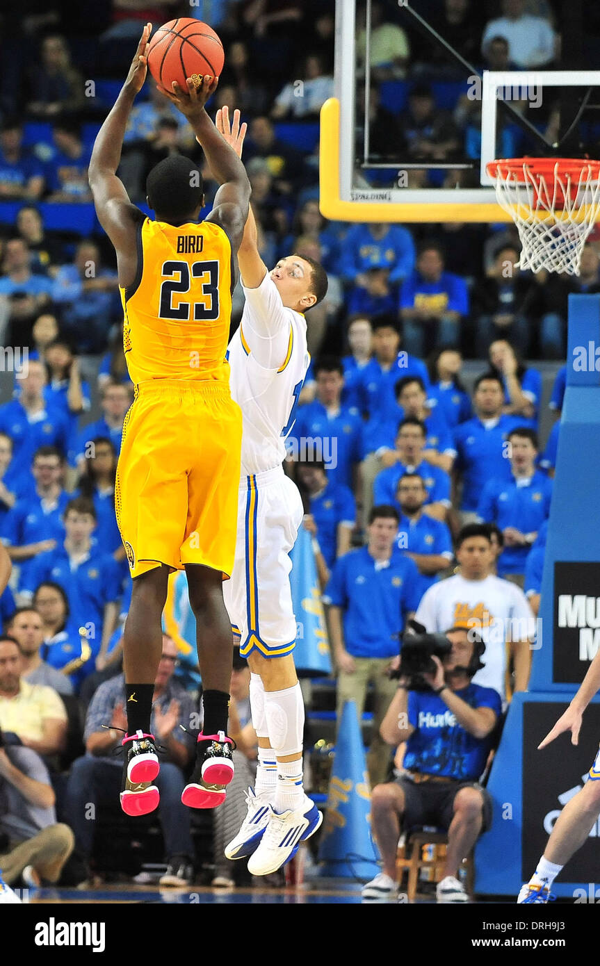 Los Angeles, CA, USA. 26th Jan, 2014. California Golden Bears guard ...
