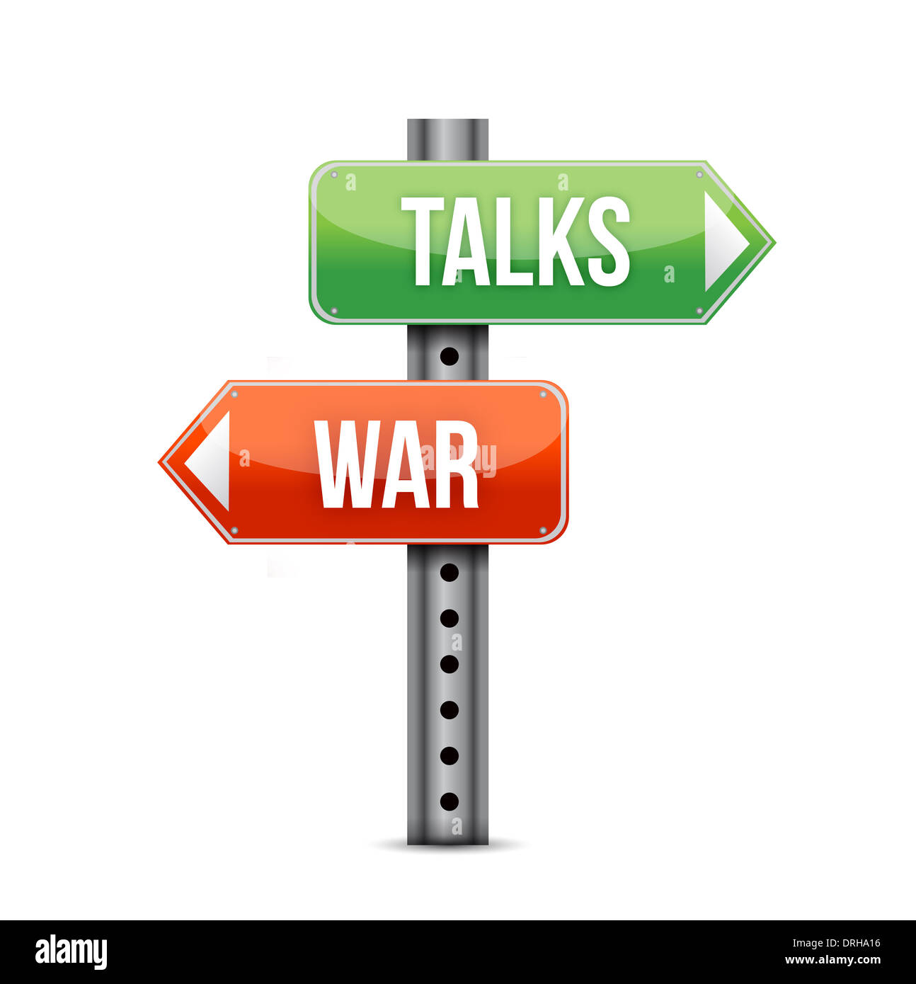 Signs of war Cut Out Stock Images & Pictures - Alamy
