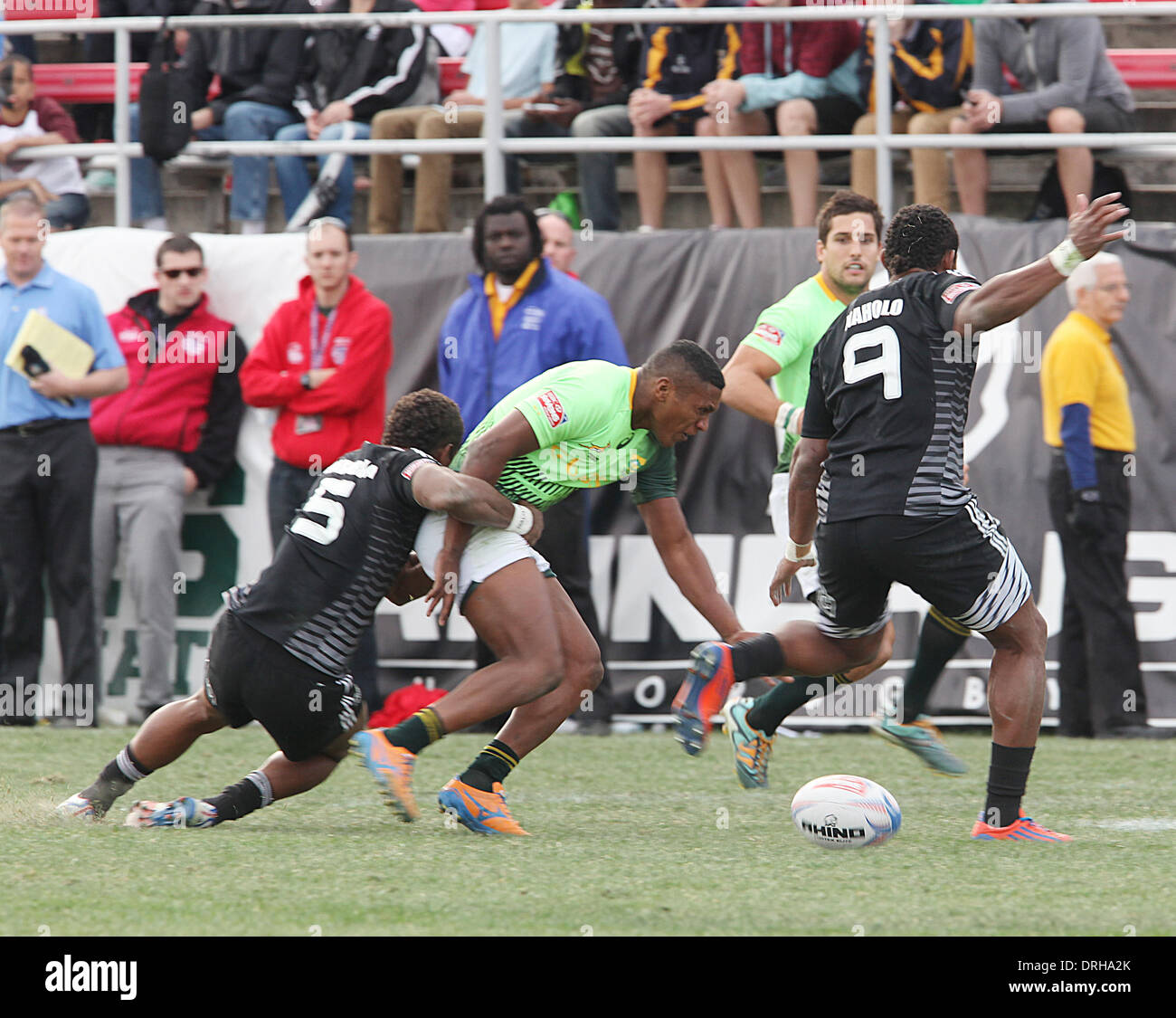 Las Vegas, Nevada, USA. 26th Jan, 2014. South Africa Rugby team plays ...