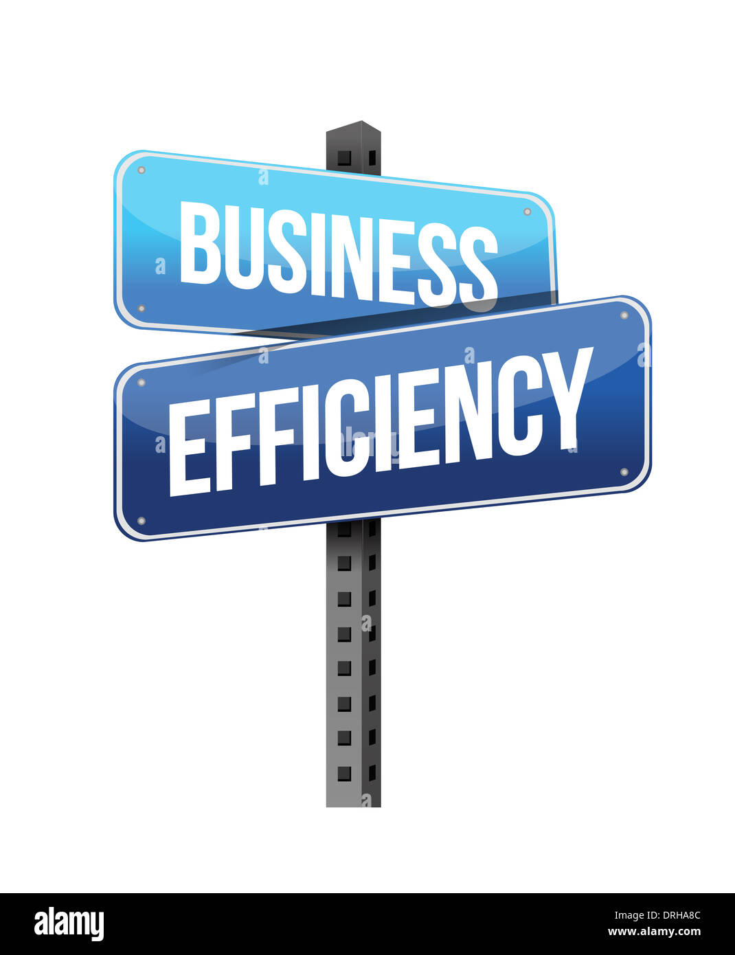 business efficiency sign illustration design over a white background ...